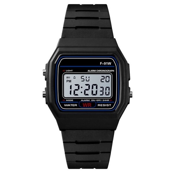 HONHX Digitalt Armbåndsur Sort - Køb på 24hshop.dk