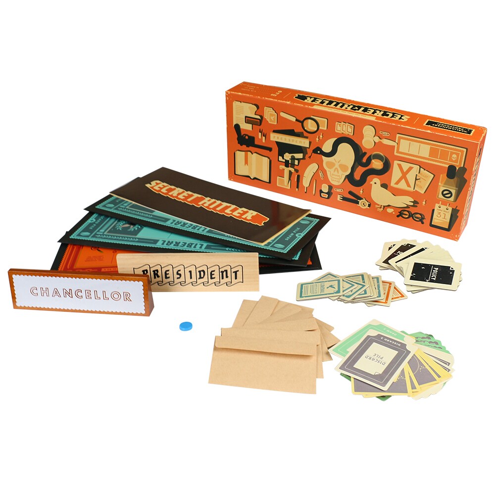 Secret Hitler / Hvem taler sandt - strategisk brætspil med politiske ...