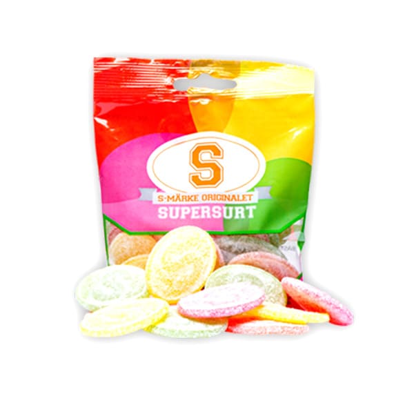 S-Märke - Surt slik - 24hshop.dk