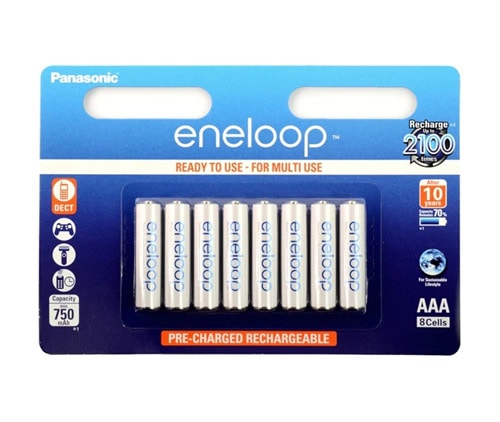 Genopladelige AAA-batterier til gode priser - 24hshop.dk